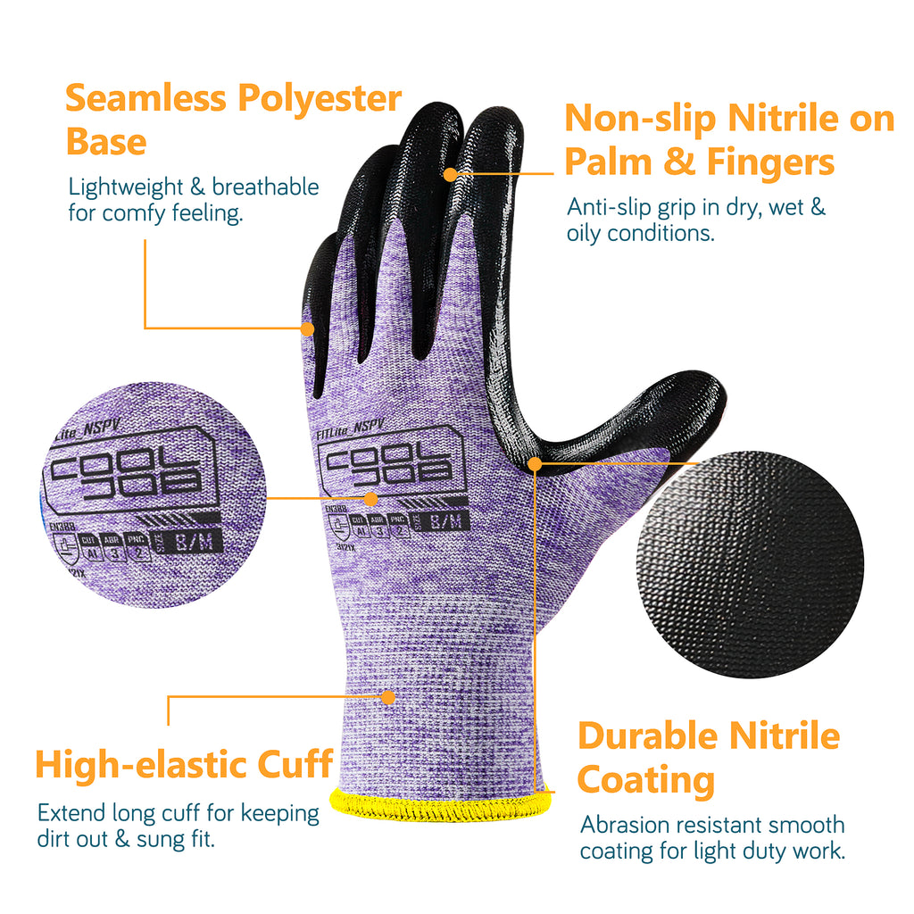 Non-slip Safety Work Gloves – COOLJOB