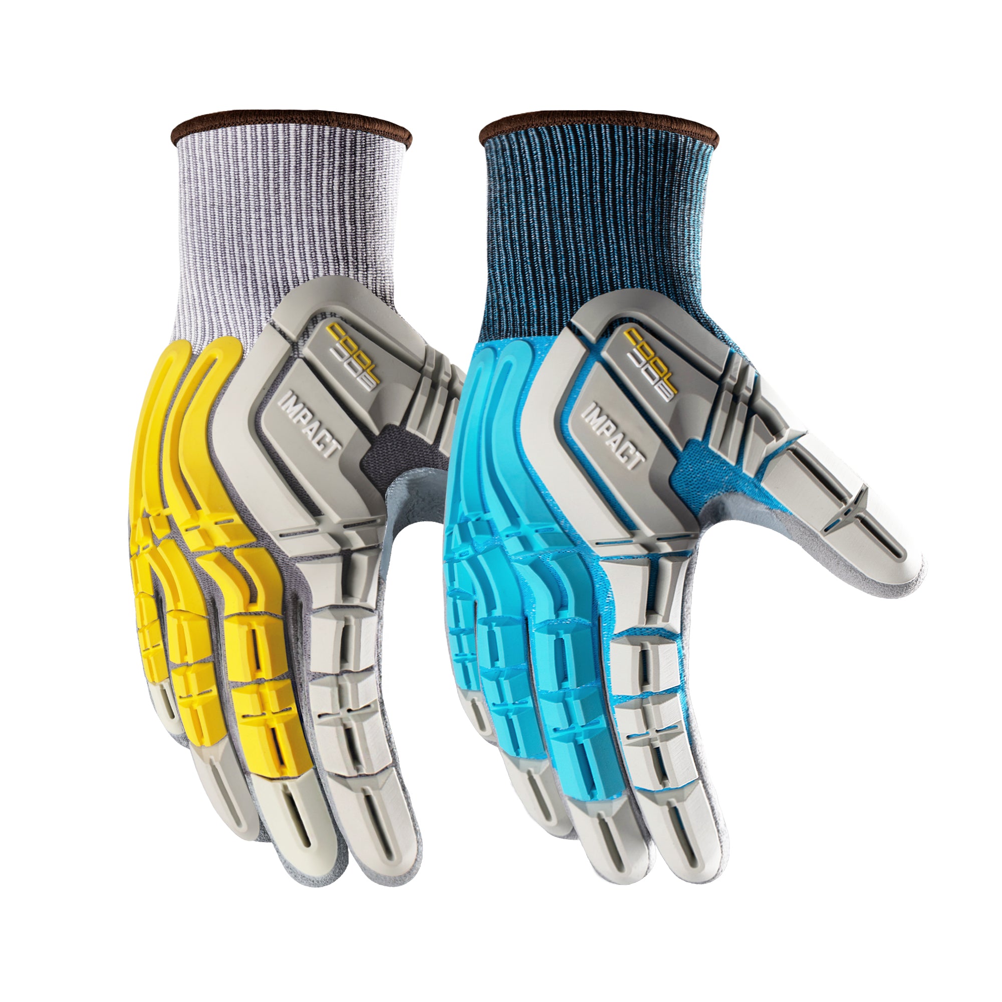 TPR Impact Resistant Safety Work Gloves with Grip – COOLJOB